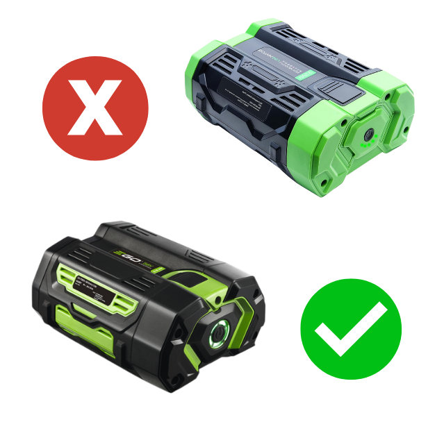 Battery Warning | EGO Power Plus